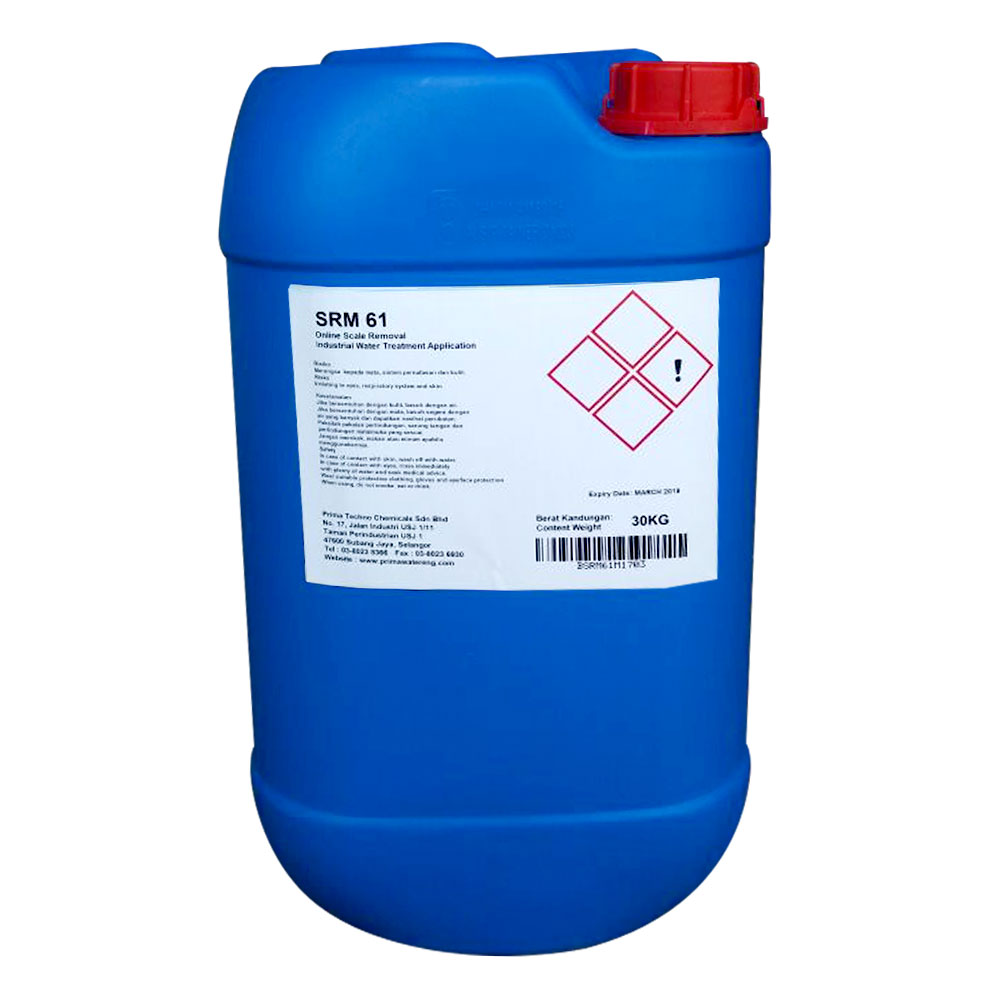 Online Scale Remover SRM 61 | Prima Techno Chemicals Sdn Bhd | Malaysia