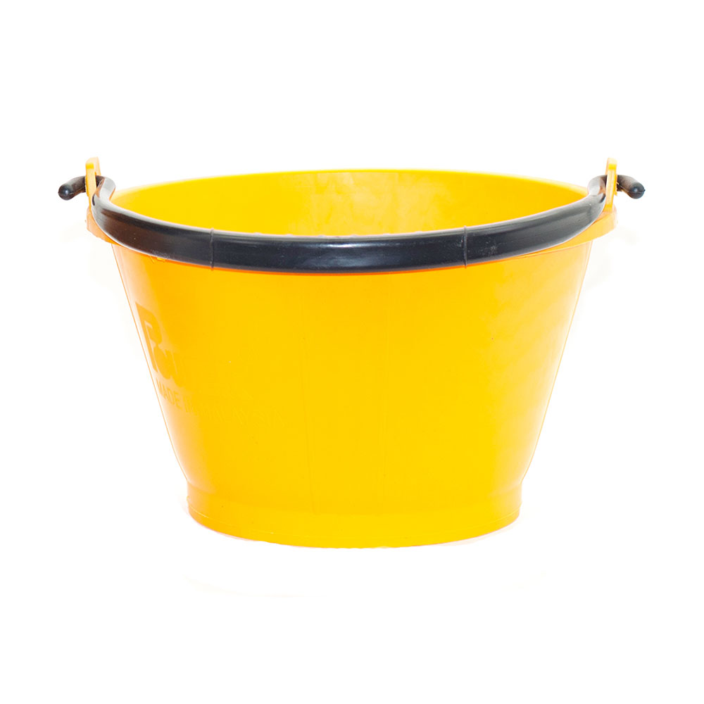 Cement Bucket (Pail) PVC Handle (Orange) | SH Construction & Building ...